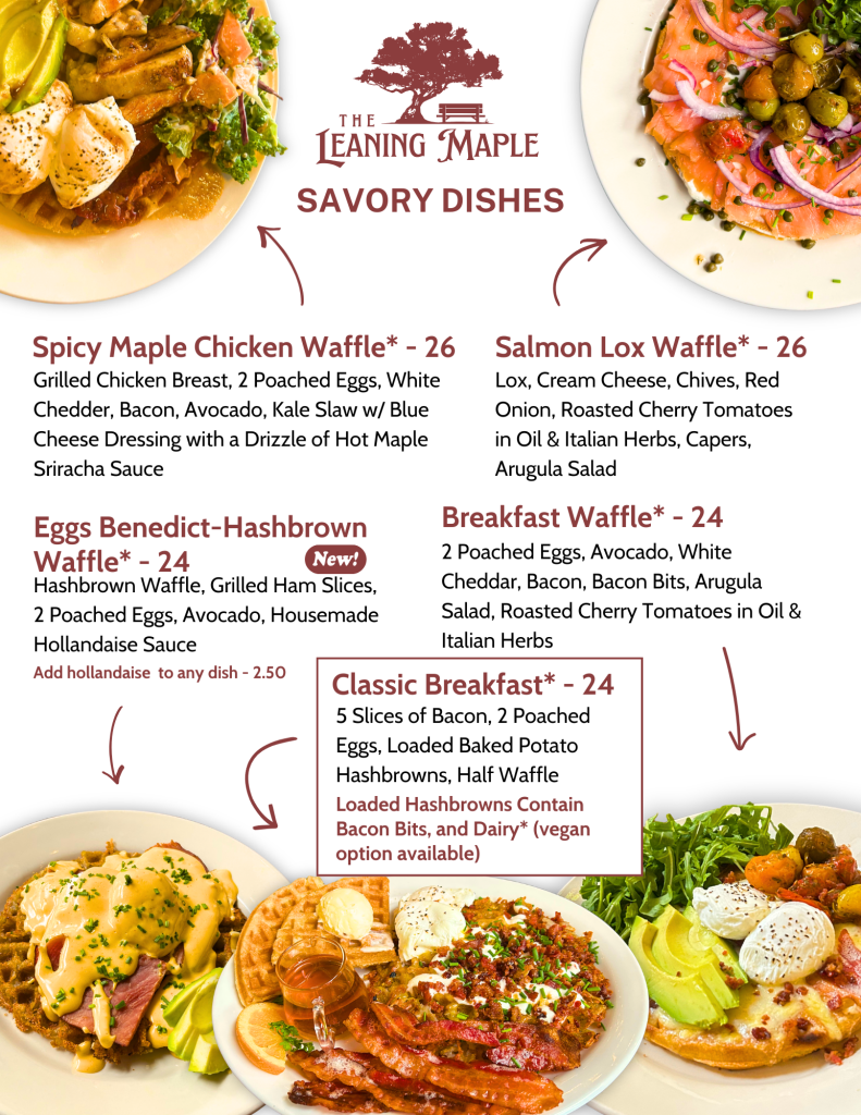 The Leaning Maple - 100% Gluten Free Restaurant in Olympia WA